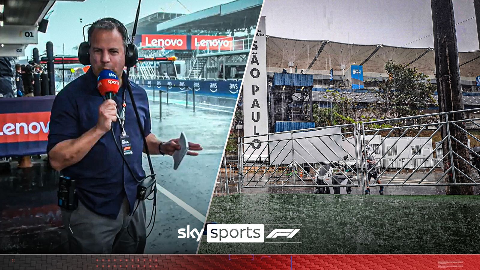 Sao Paulo GP Qualifying postponed until Sunday after heavy rain and ...