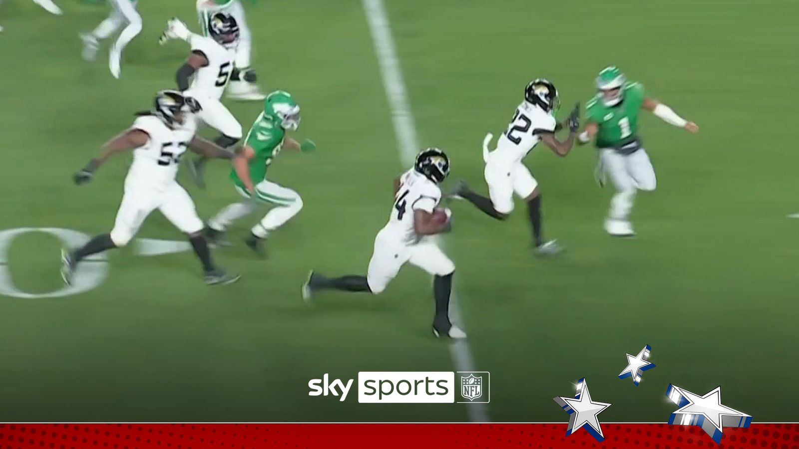 Saquon Barkley fumble punished by Travon Walker's 35-yard touchdown ...