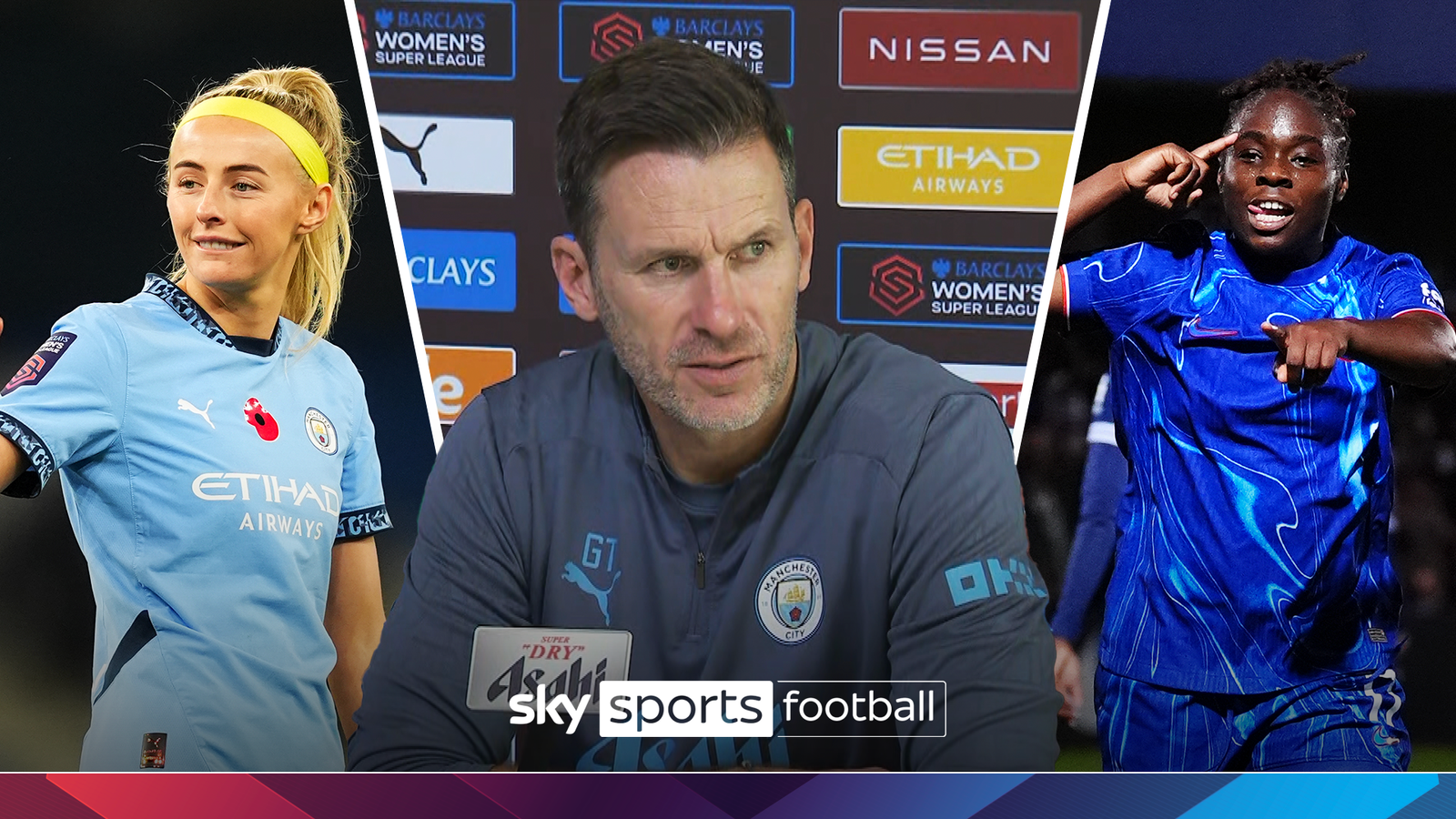 WSL: Man City boss Gareth Taylor hypes up heavyweight WSL clash with ...
