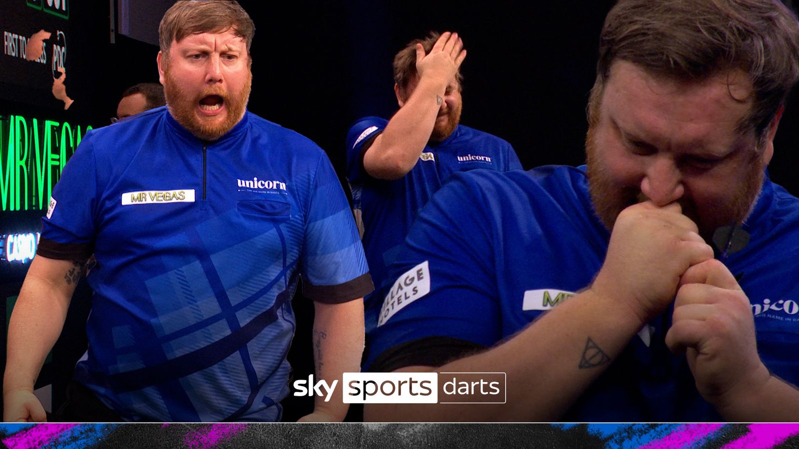 Grand Slam of Darts | Cameron Menzies’ best reactions against Mickey ...