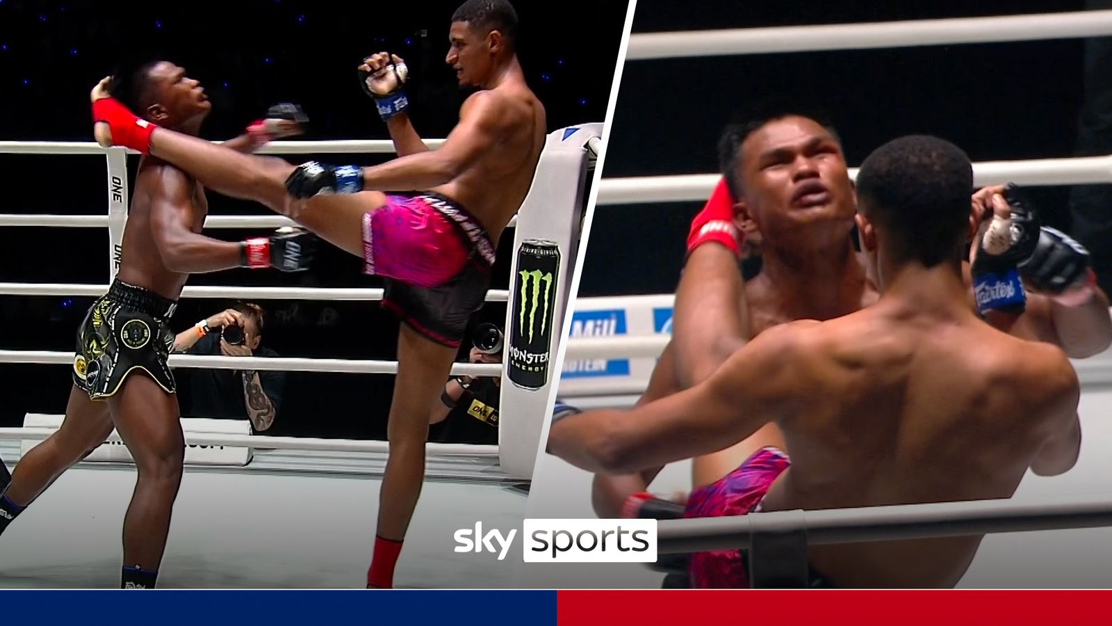 ‘Shin to chin!’ | Abdelali Zahidi’s BRUTAL high kick KO! | WWE News ...