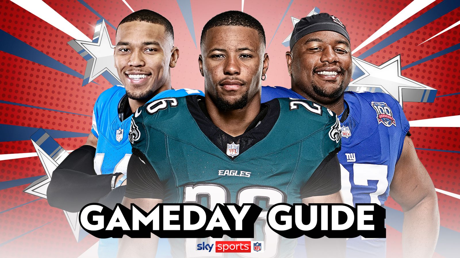 NFL gameday guide: Super Saquon Barkley, Christian McCaffrey's return, Dak Prescott's exit and ...