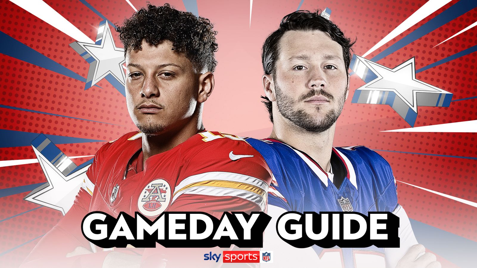 NFL gameday guide: Patrick Mahomes vs Josh Allen, Justin Herbert brilliance and George Pickens ...
