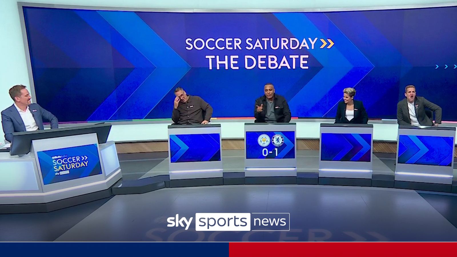 Leicester vs Chelsea: Paul Merson, Clinton Morrison and Soccer Saturday ...