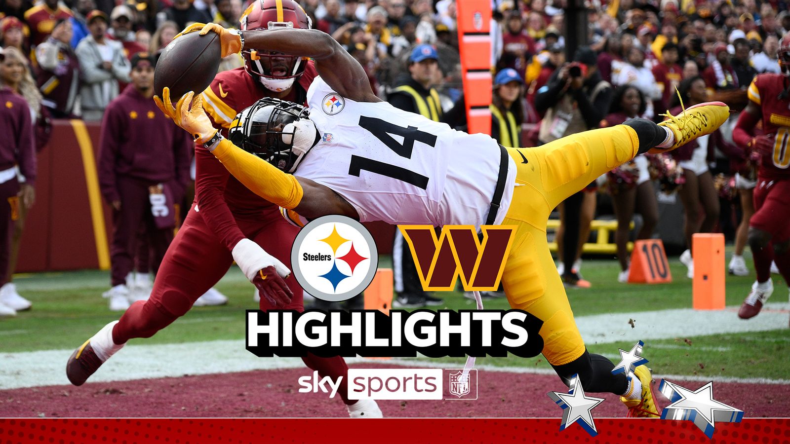 Pittsburgh Steelers at Washington Commanders | Week 10 NFL highlights | NFL News | Sky Sports