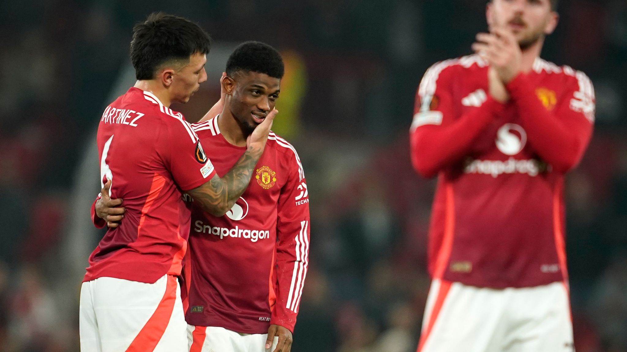 Manchester United 2-0 PAOK: Amad Diallo scores twice as Ruud van ...