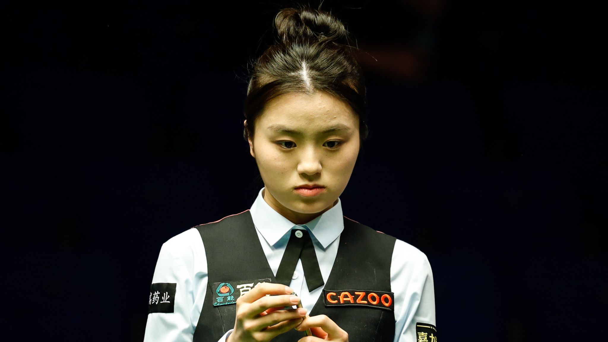 Women's world snooker champion Bai Yulu falls short in bid to make UK Championship | Sky Sports