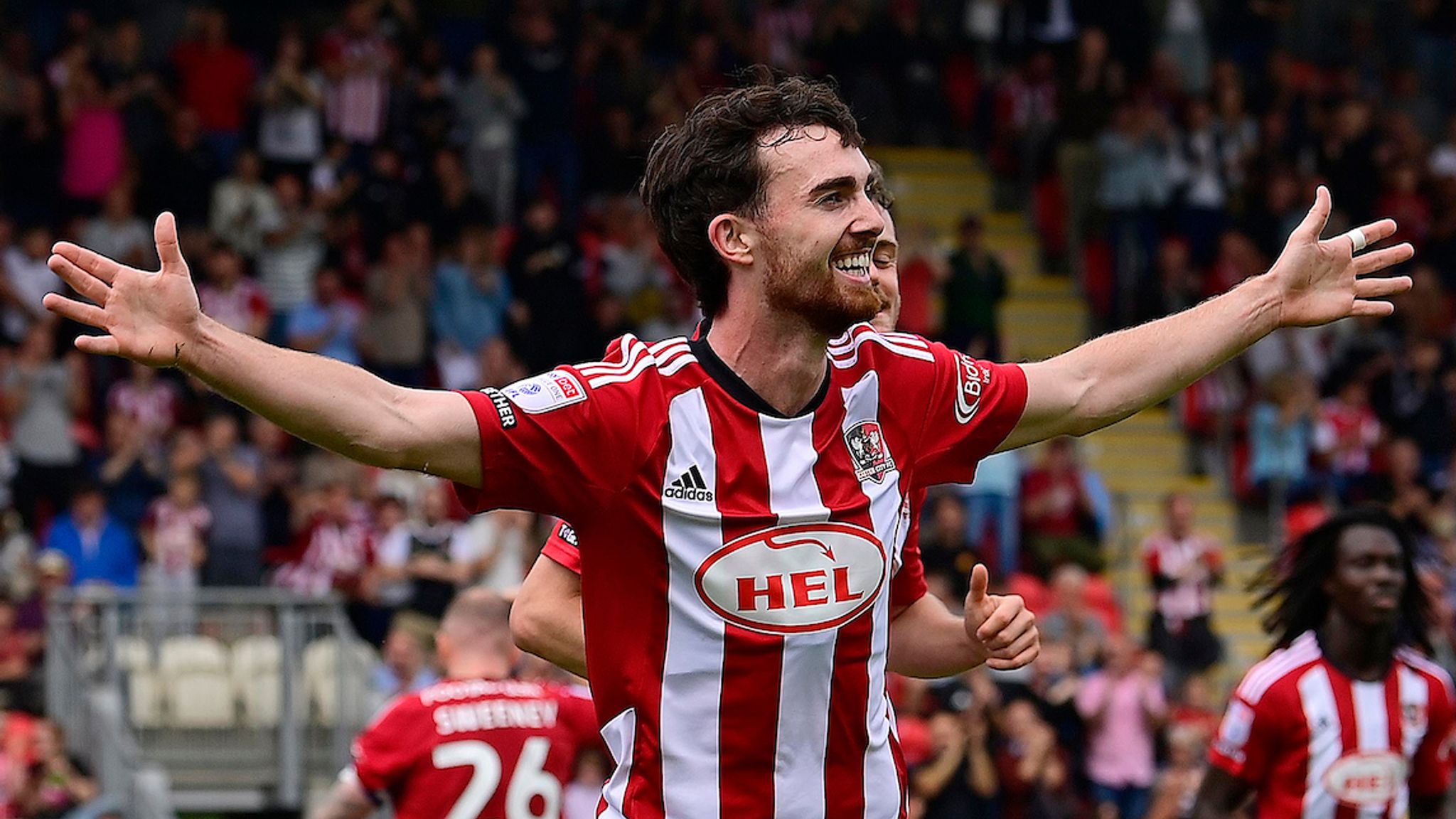 Ed Francis interview: Exeter midfielder on Man City upbringing ...