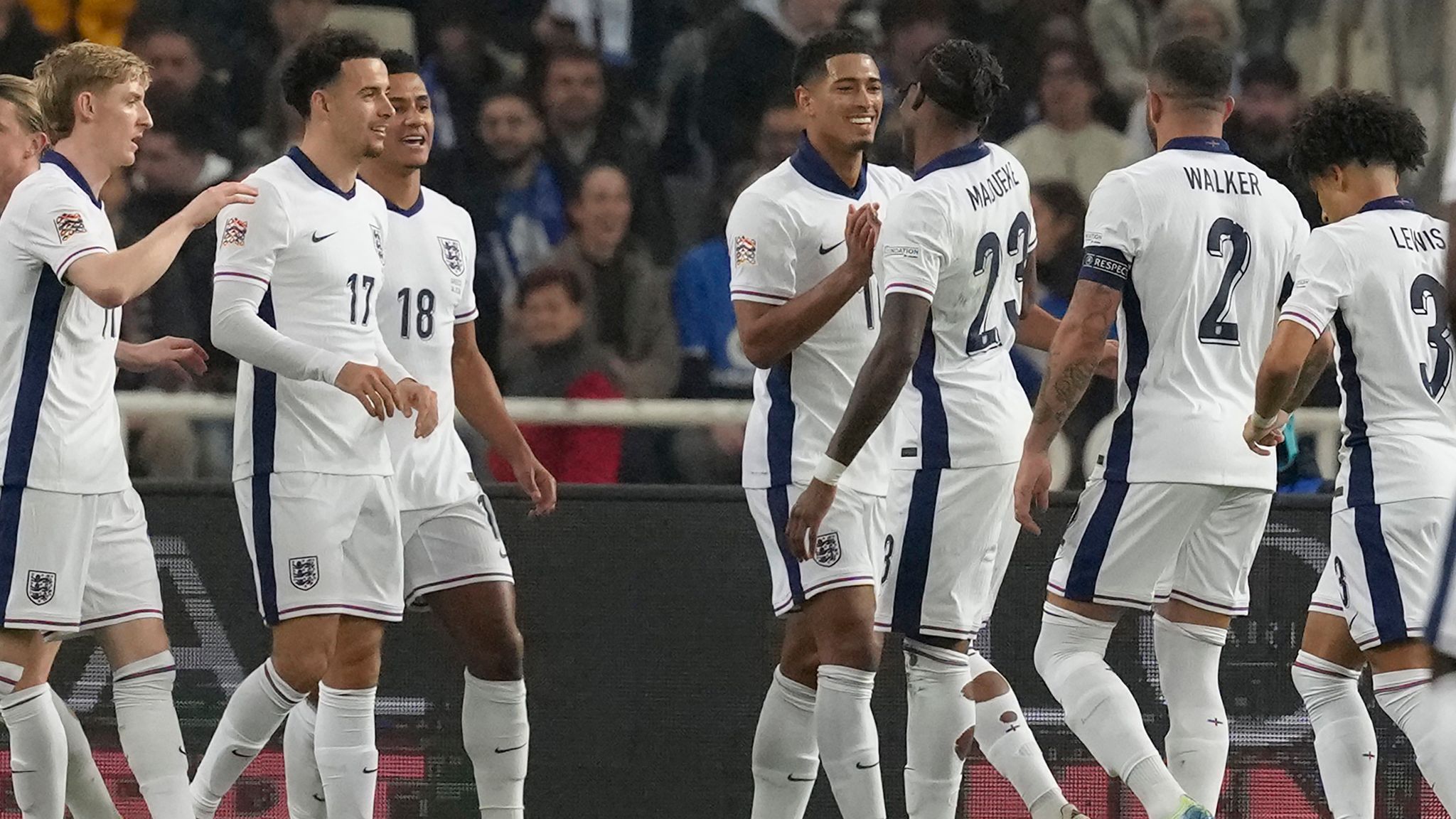 Greece 0-3 England: Three Lions romp to victory to seize control of ...