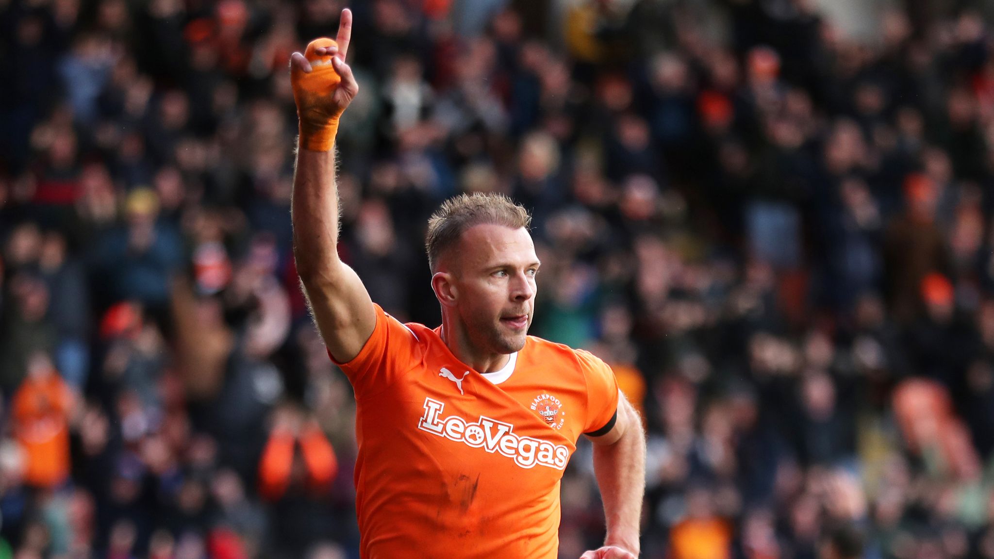Jordan Rhodes interview: Blackpool striker on making lifestyle changes ...