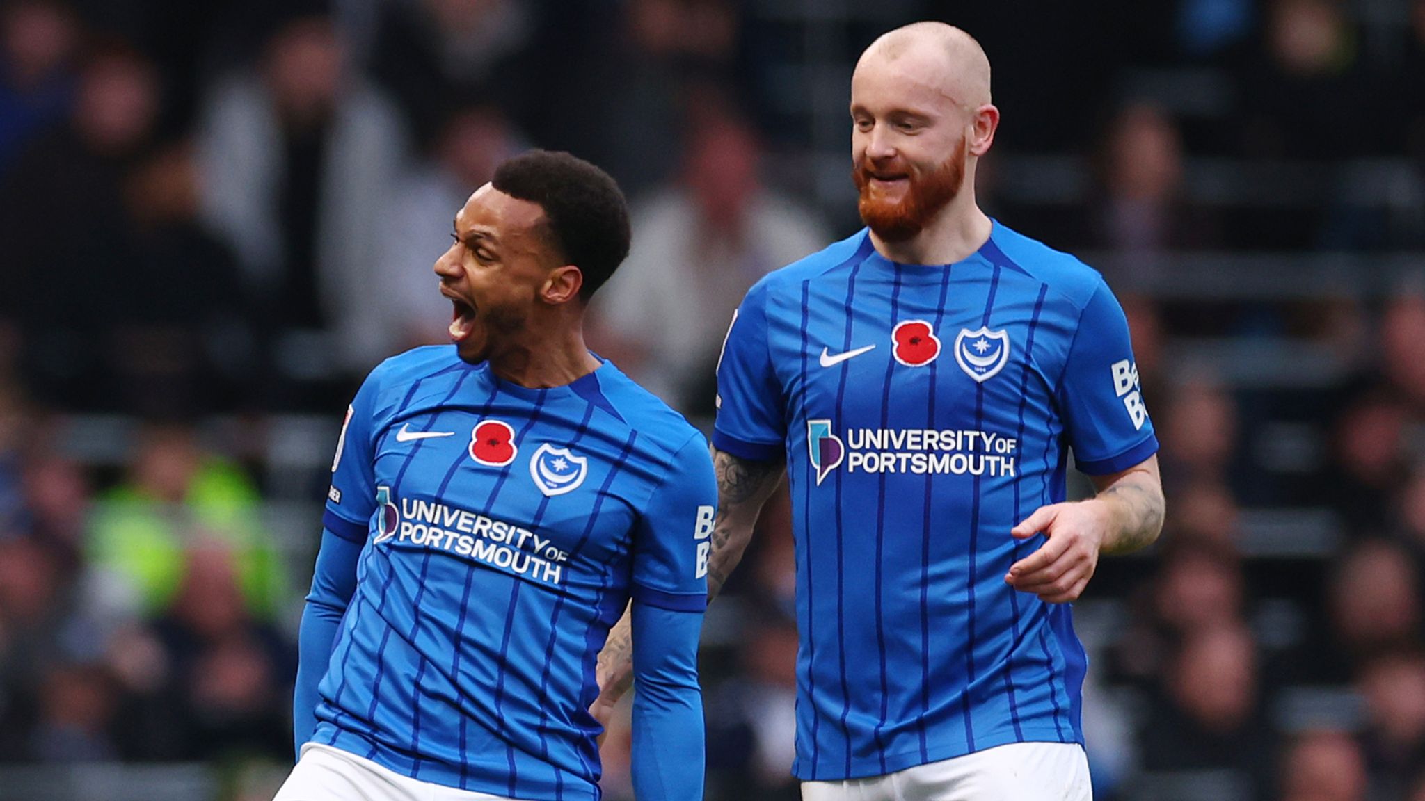 Portsmouth 3 - 1 Preston - Match Report & Highlights