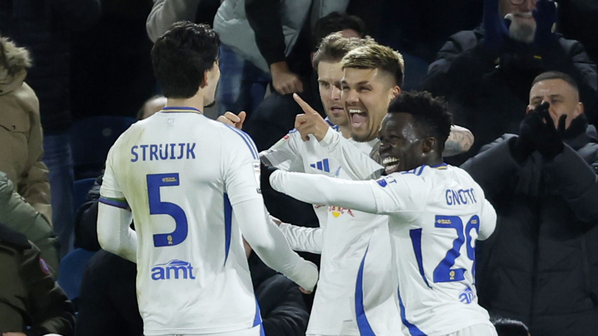 Leeds United 3-0 Luton Town: Dan James, Joel Piroe on target as Daniel ...