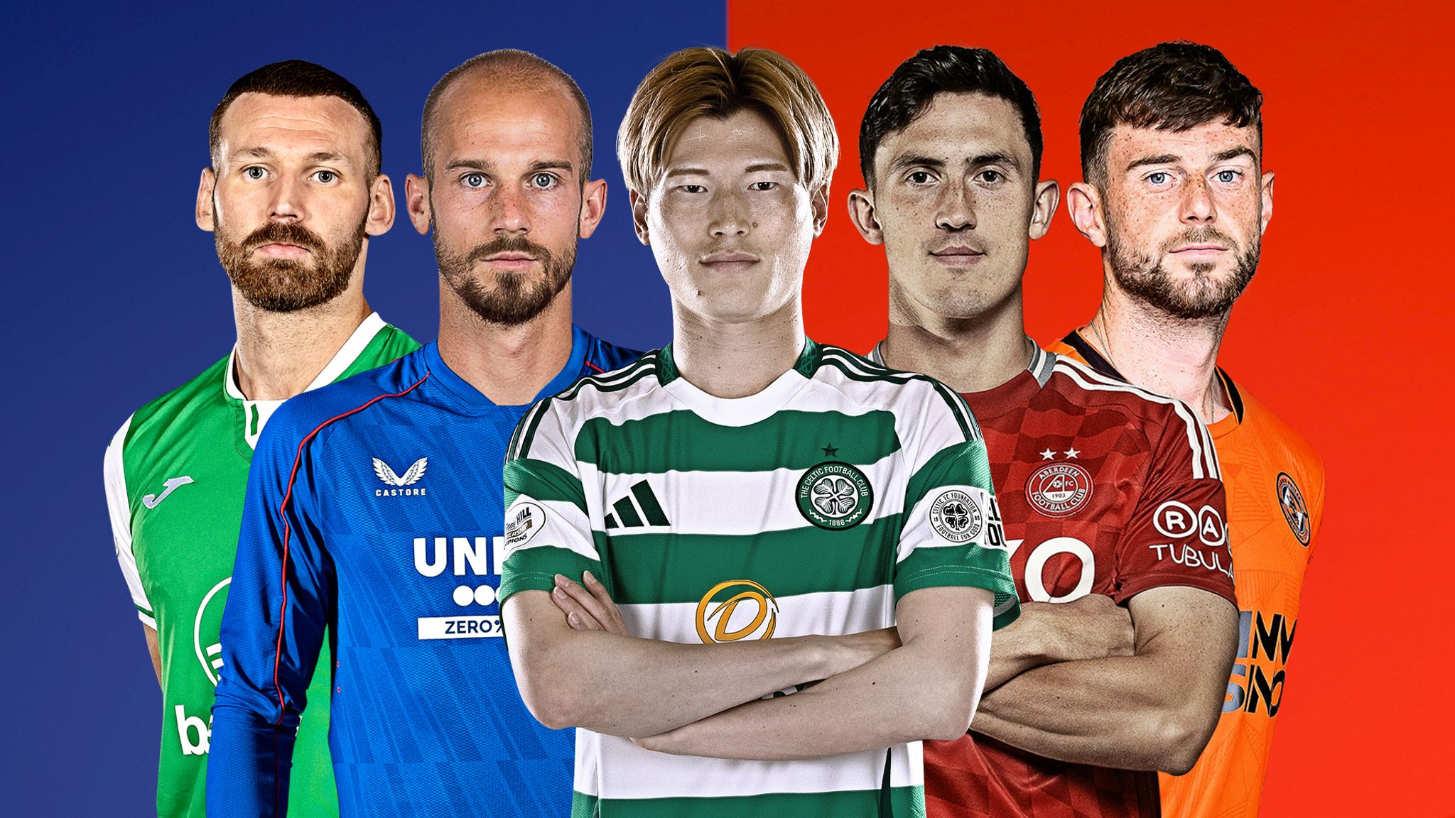Scottish Premiership: Celtic, Rangers, Aberdeen, Hearts, Hibs, Dundee ...
