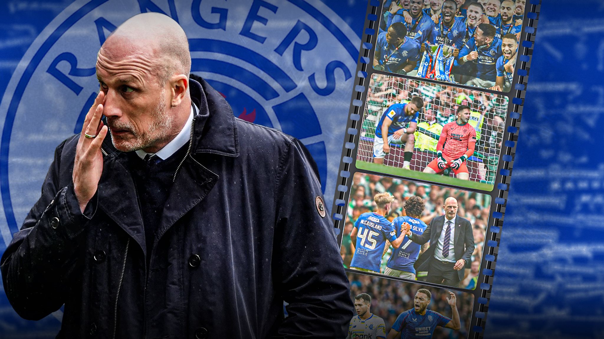 Philippe Clement sacked by Rangers: The games that defined the Belgian boss' era at Ibrox ...