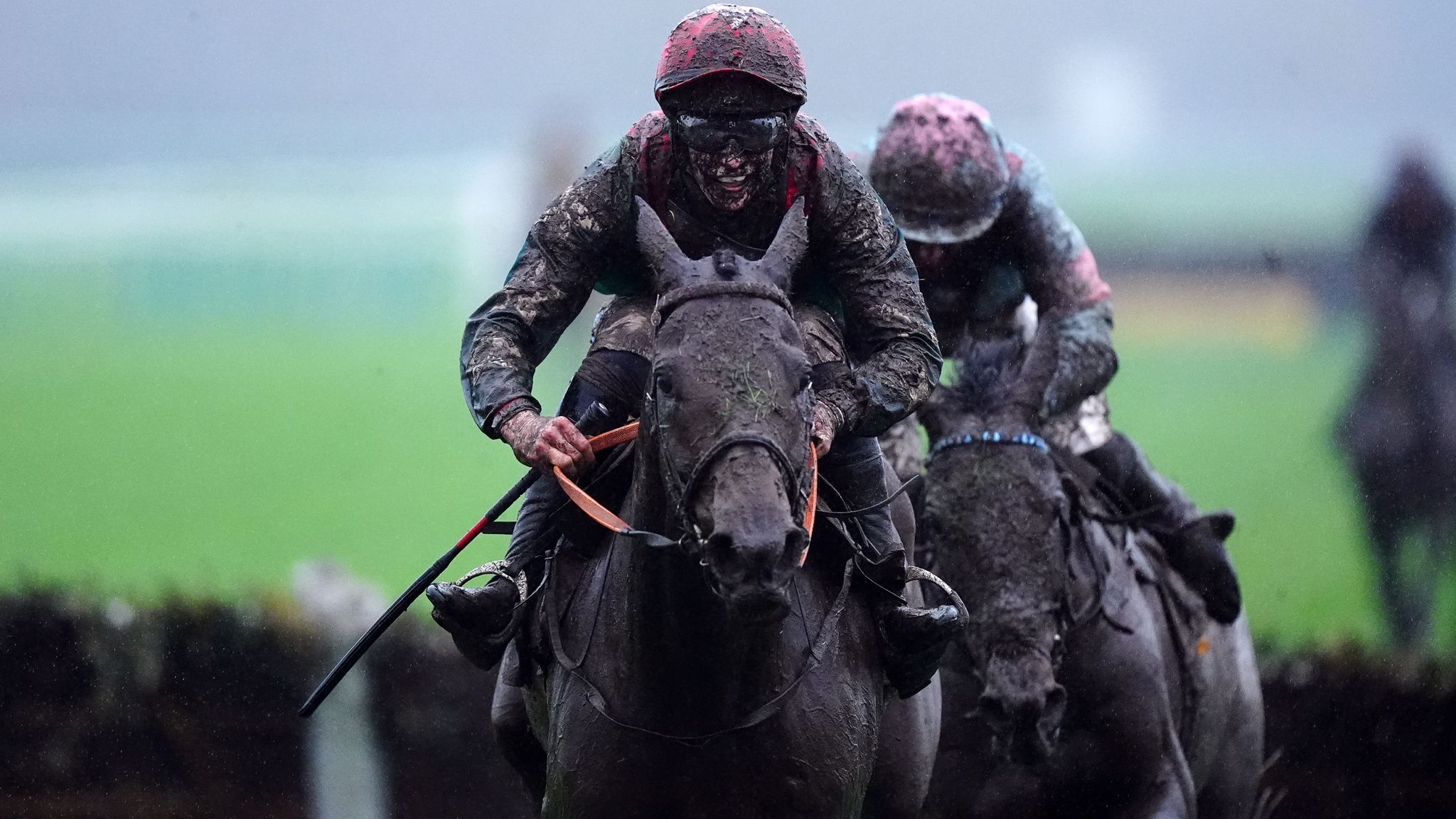 Betfair Chase: Royale Pagaille battles to second success in Haydock ...