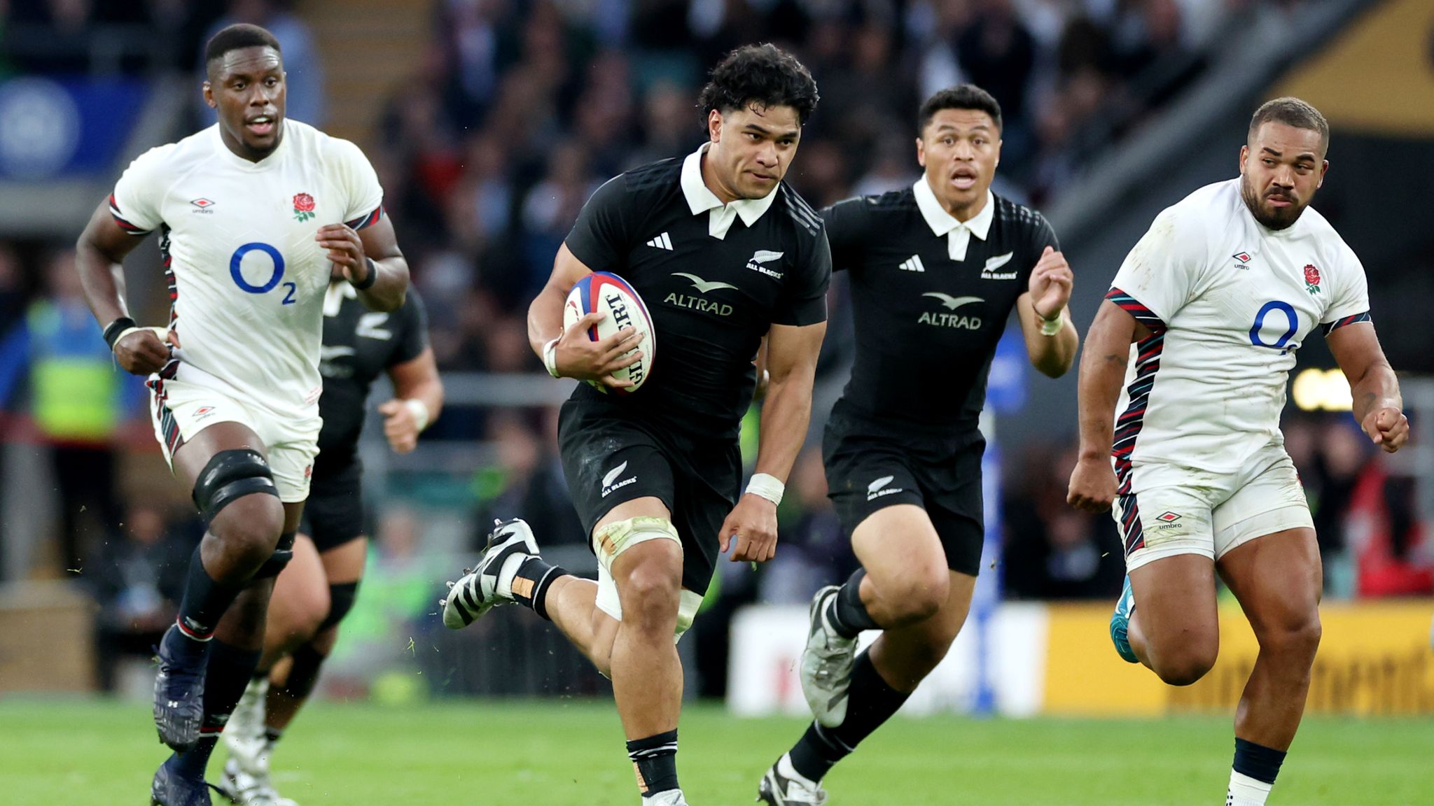 England 22-24 New Zealand: All Blacks edge thriller in dramatic ...