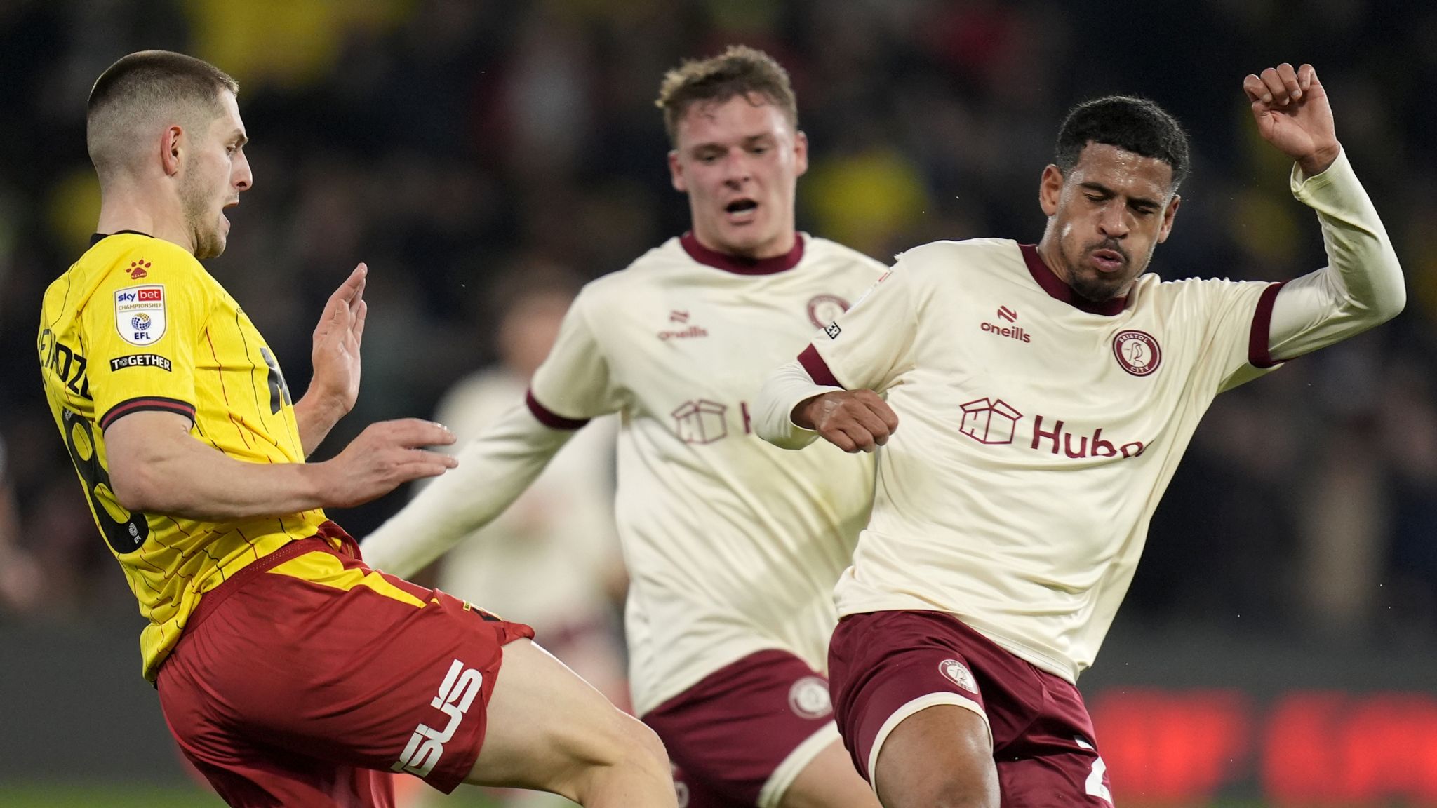 Watford 1-0 Bristol City: Ryan Andrews scores in narrow Hornets win ...