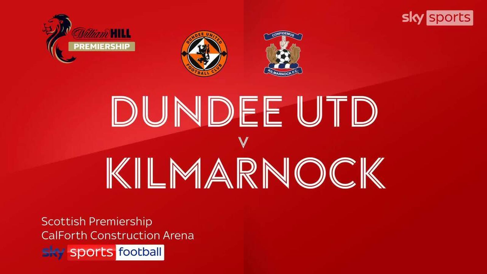 Dundee Utd 1-1 Kilmarnock | Scottish Premiership Highlights | Football ...