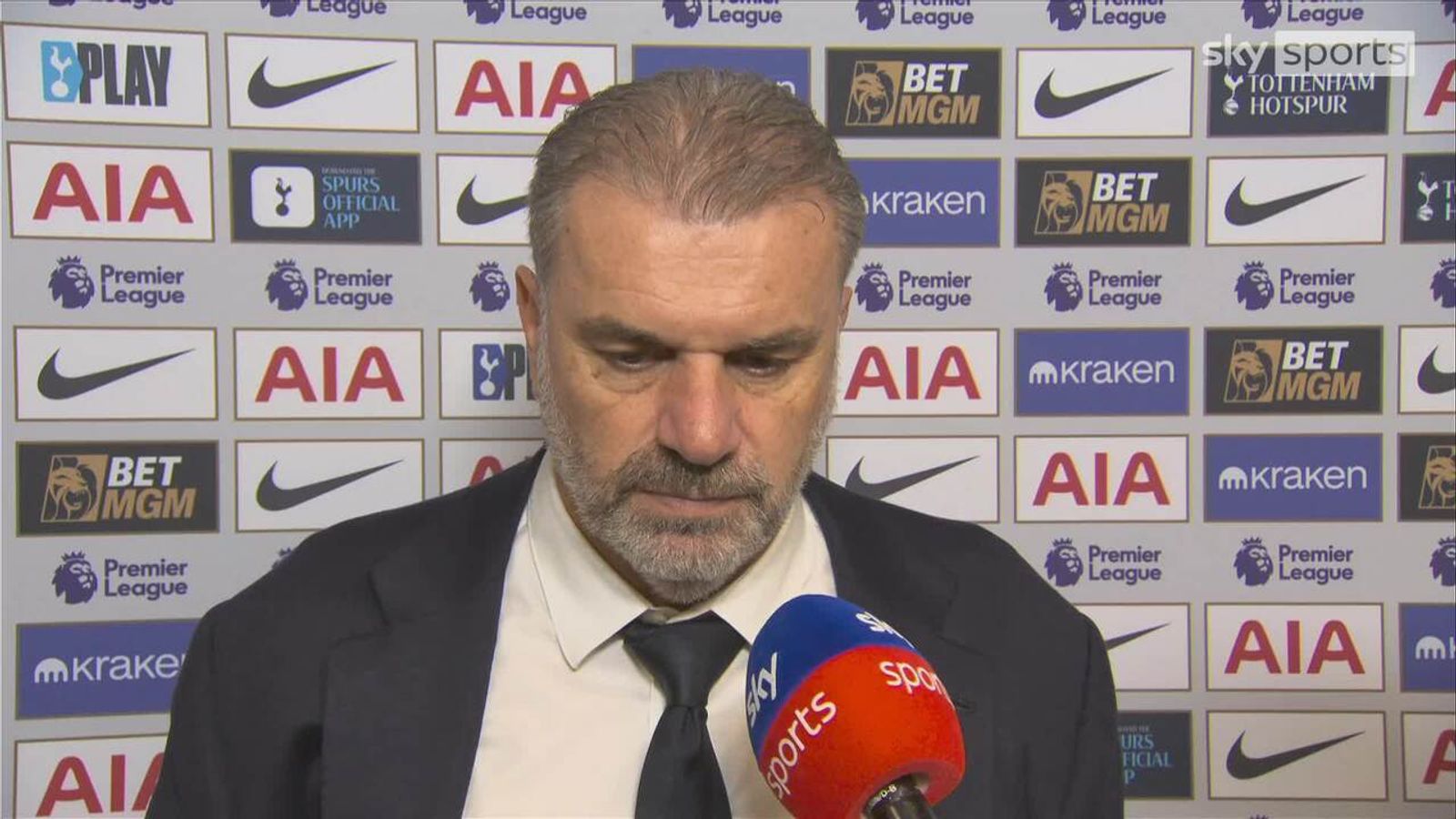 Ange Postecoglou downbeat after Tottenham's collapse against Chelsea ...
