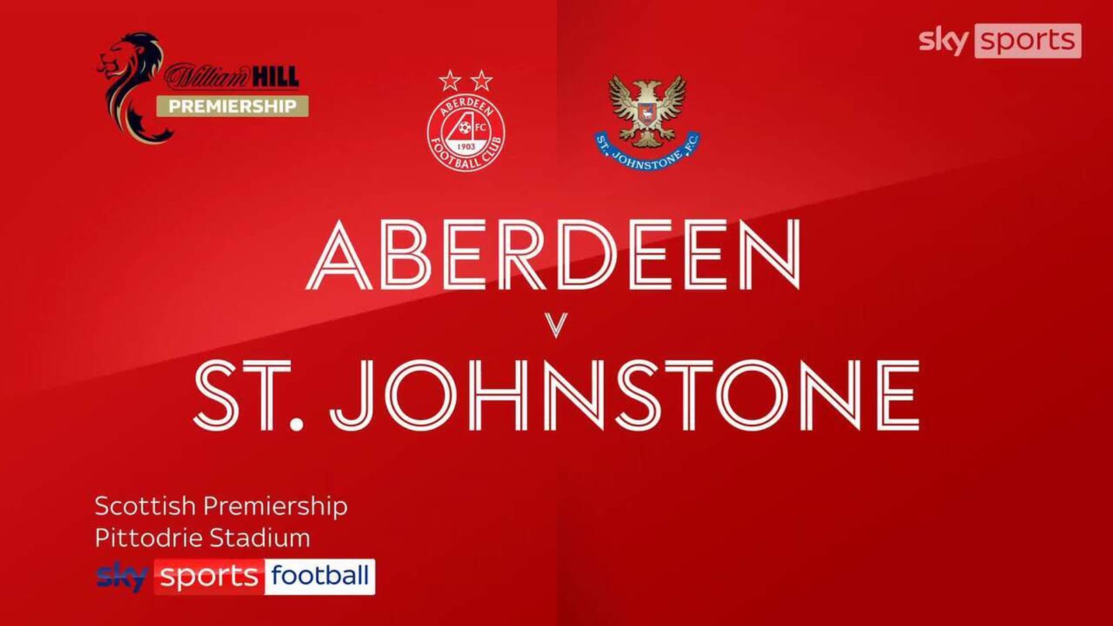Aberdeen 1 - 1 St Johnstone - Match Report & Highlights