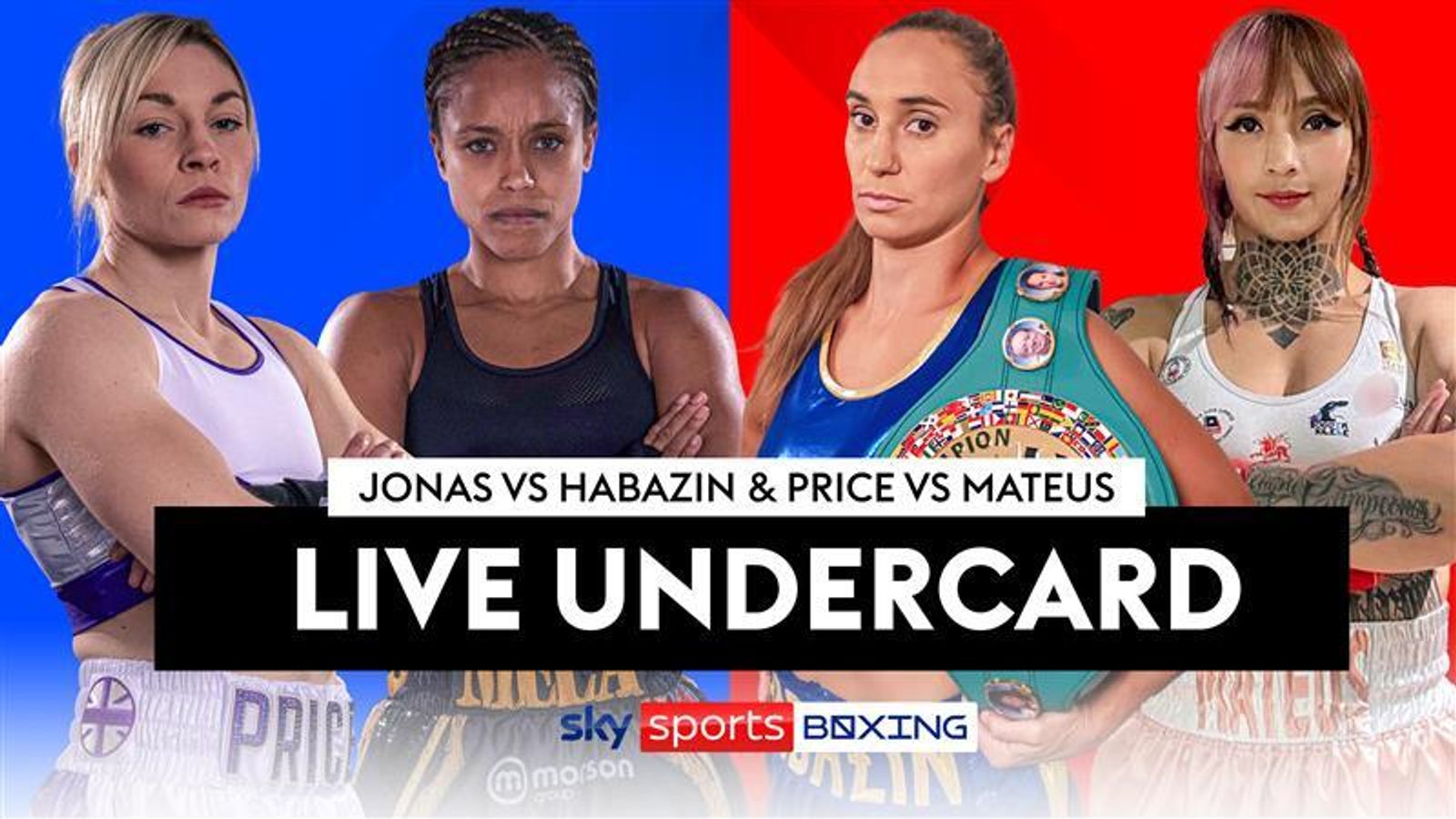 Jonas v Habazin Undercard LIVE! | Boxing News | Sky Sports