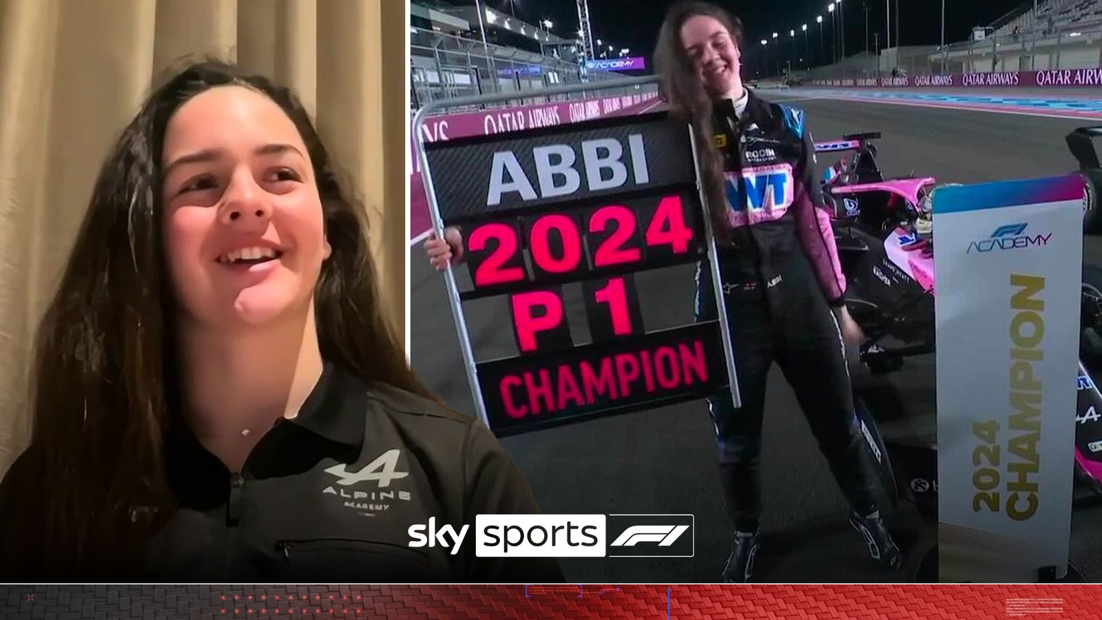 F1 Academy: Abbi Pulling no longer champion due to bizarre circumstances ahead of races in Abu ...