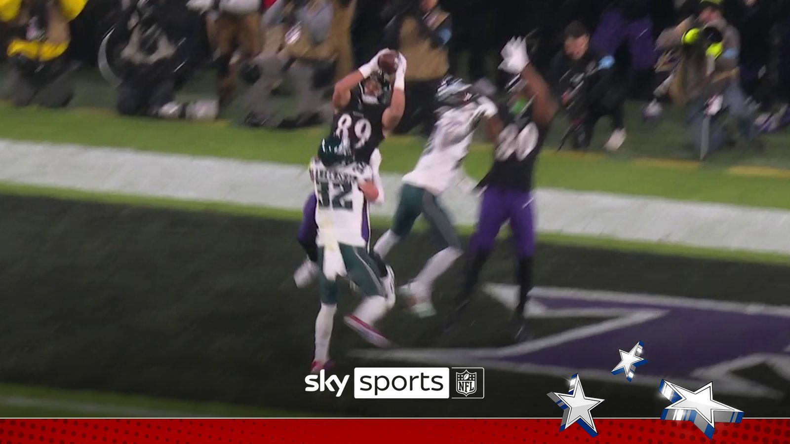 Eagles at Ravens: Mark Andrews catches 14-yard TD pass from Lamar ...