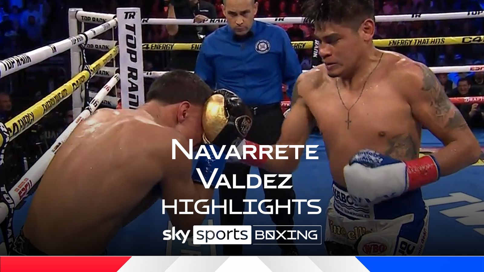 Highlights: Navarrete KOs Valdez in WBO super-featherweight title rematch | Boxing News | Sky Sports