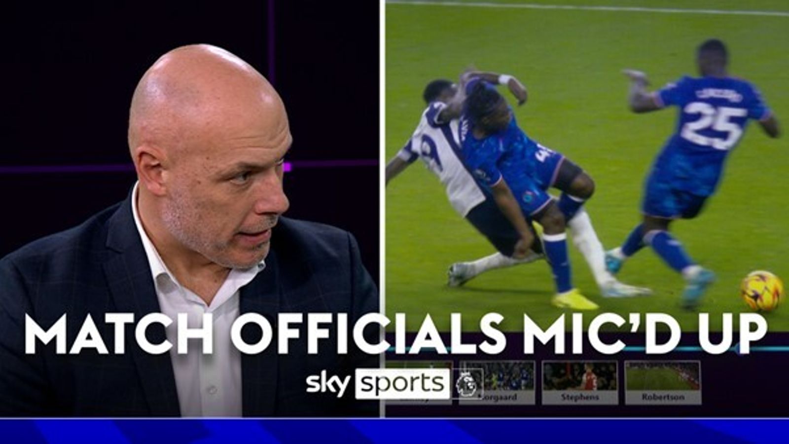 Match Officials Mic'd Up: PGMOL's Howard Webb discusses Moises Caicedo potential red-card ...