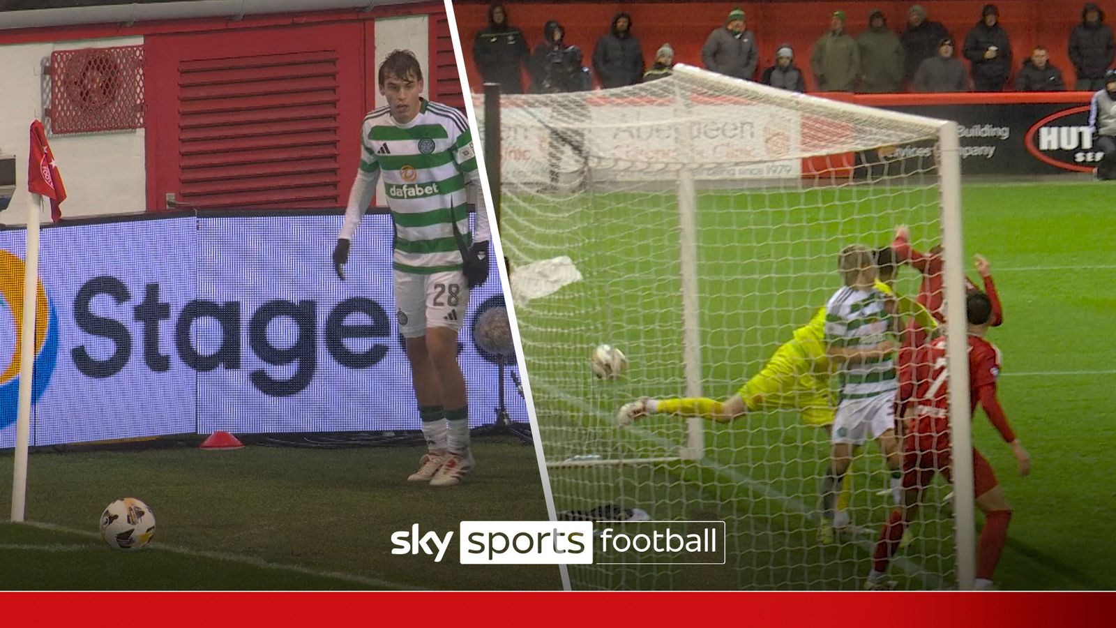 Aberdeen vs Celtic | Celtic have direct goal from corner disallowed ...