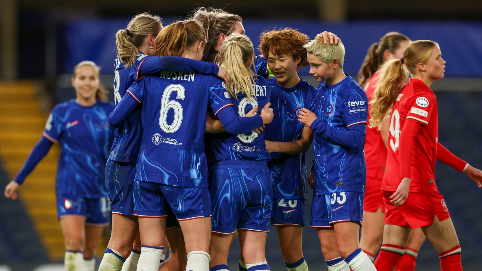 Chelsea Women 6 - 1 FC Twente Women - Match Report & Highlights