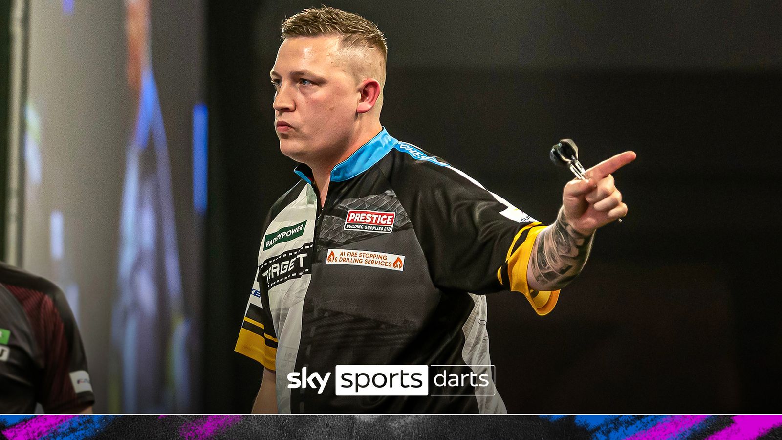 Chris Dobey vs Josh Rock: Dobey hits 180 with only 186 left | Darts ...