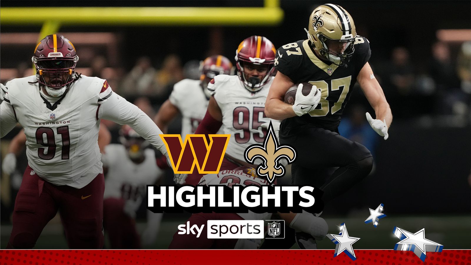 Washington Commanders at New Orleans Saints | Week 15 NFL highlights ...