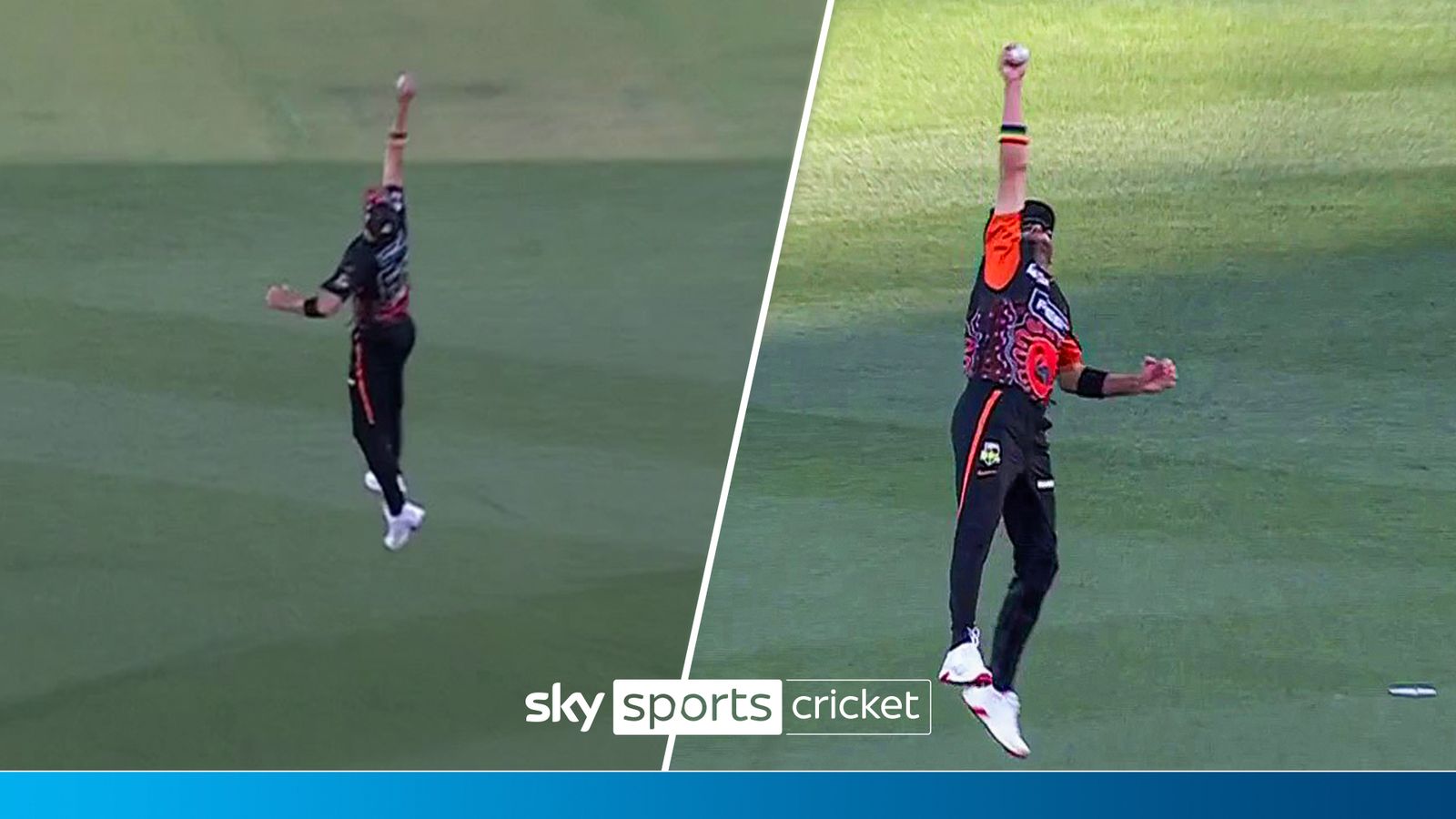 Andrew Tye produces stunning catch for Perth Scorchers against Adelaide ...