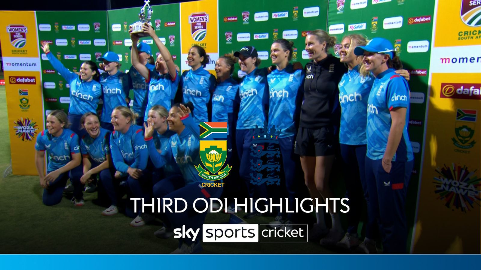 South Africa vs England | Third ODI highlights | Cricket News | Sky Sports