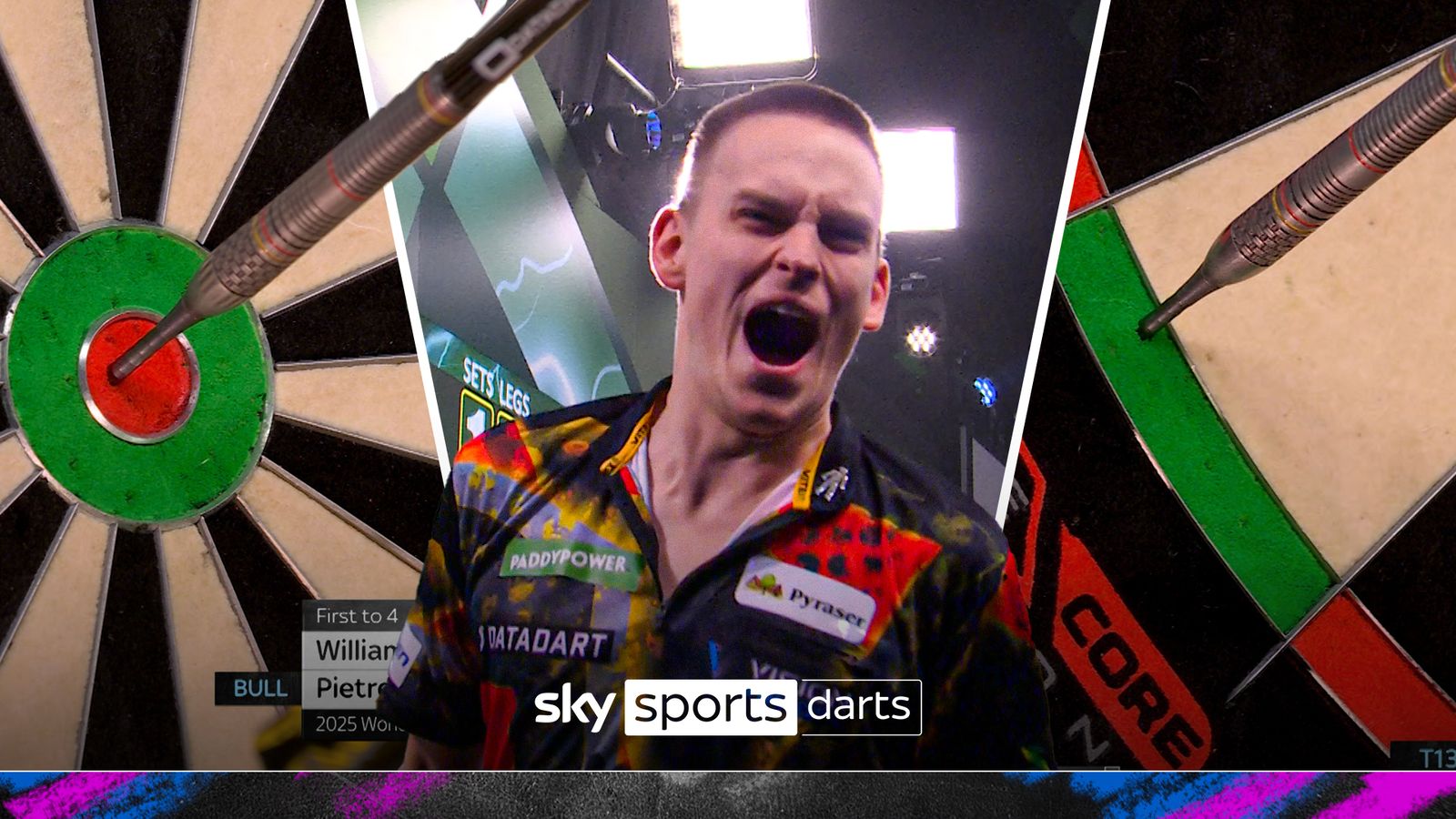 World Darts Championship: Ricardo 'Pikachu' Pietreczko thunders in a ...