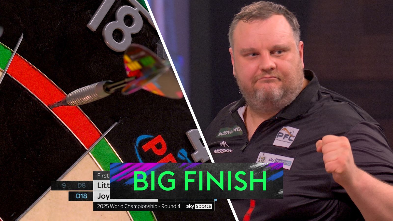 'He's feeling it now!' | Ryan Joyce levels match to put pressure on ...