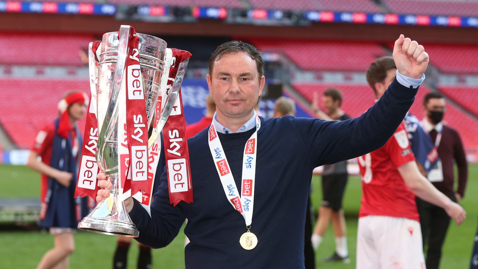 Morecambe: Derek Adams discusses takeover latest, January transfer ...