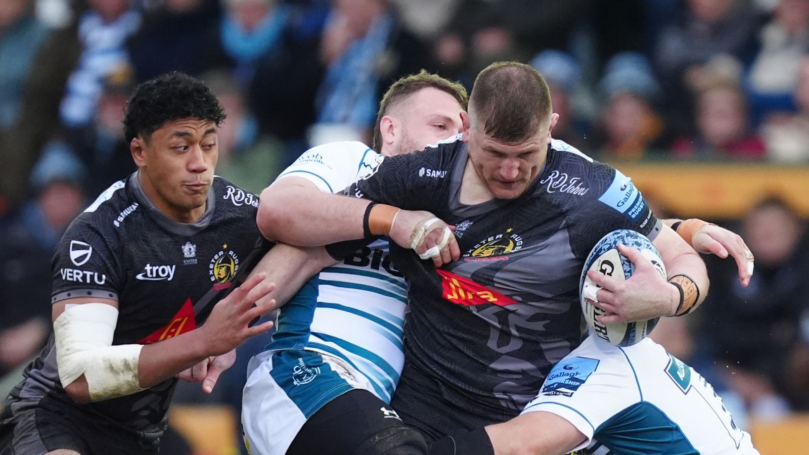 Gallagher Premiership: Exeter edge out Gloucester to secure first win ...