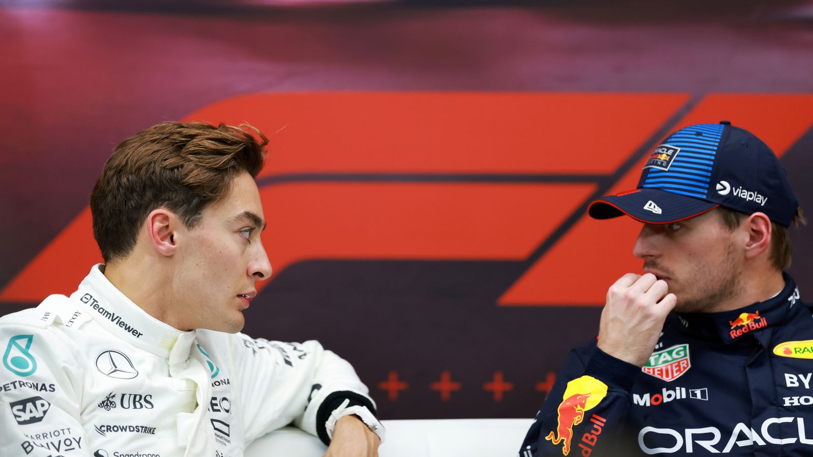 Max Verstappen: Red Bull driver says feud with George Russell 'will ...