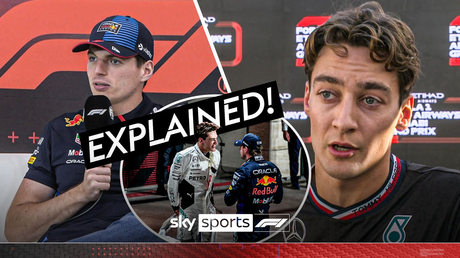 Abu Dhabi Gp How Max Verstappen And George Russell Feud Escalated At