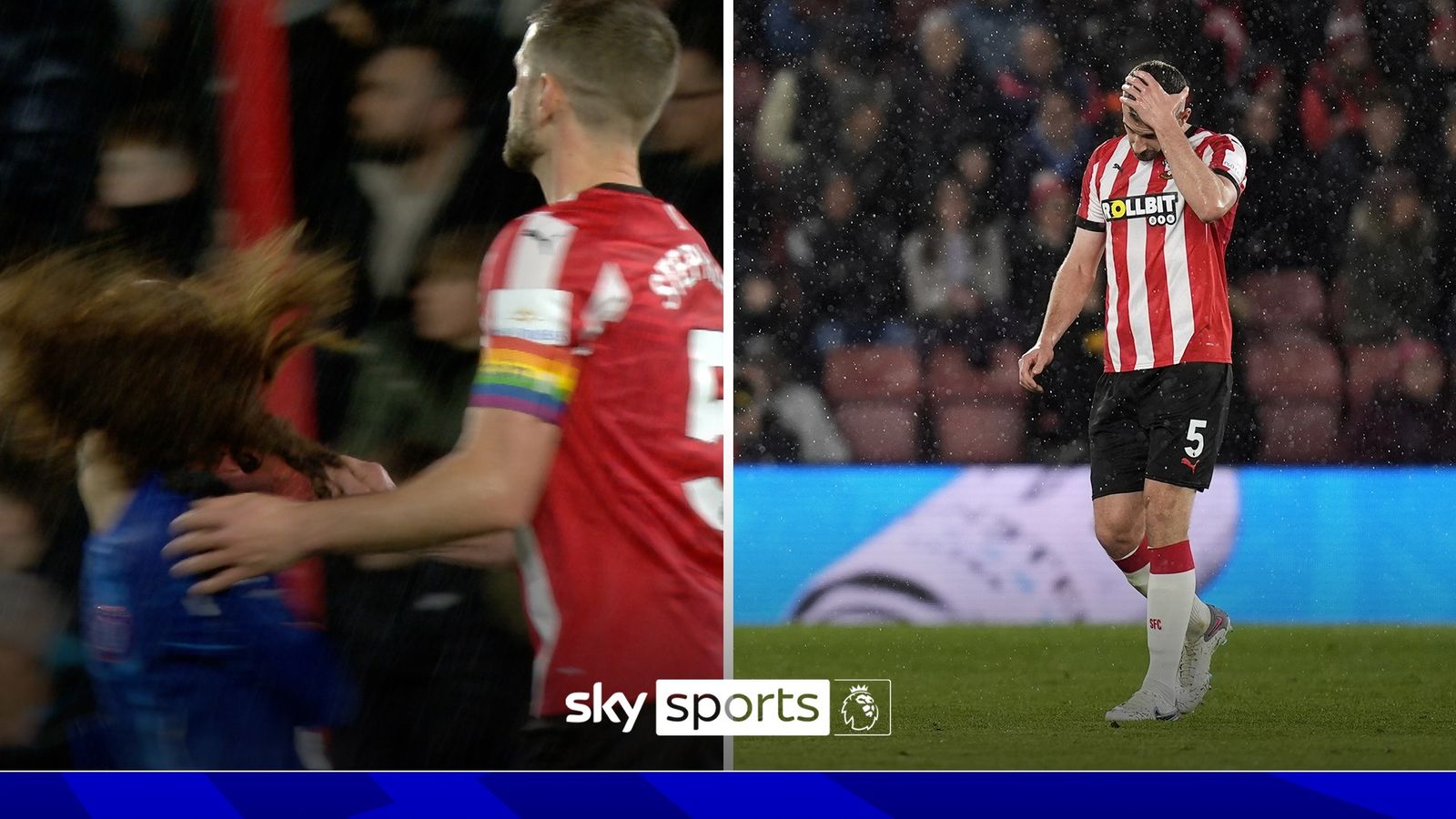Southampton vs Chelsea: Jack Stephens given red card for pulling Marc ...