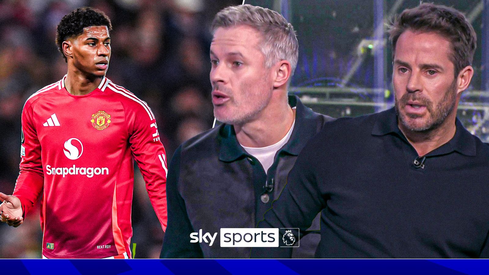 Marcus Rashford: Man Utd forward's current situation discussed by Gary Neville, Jamie Carragher ...