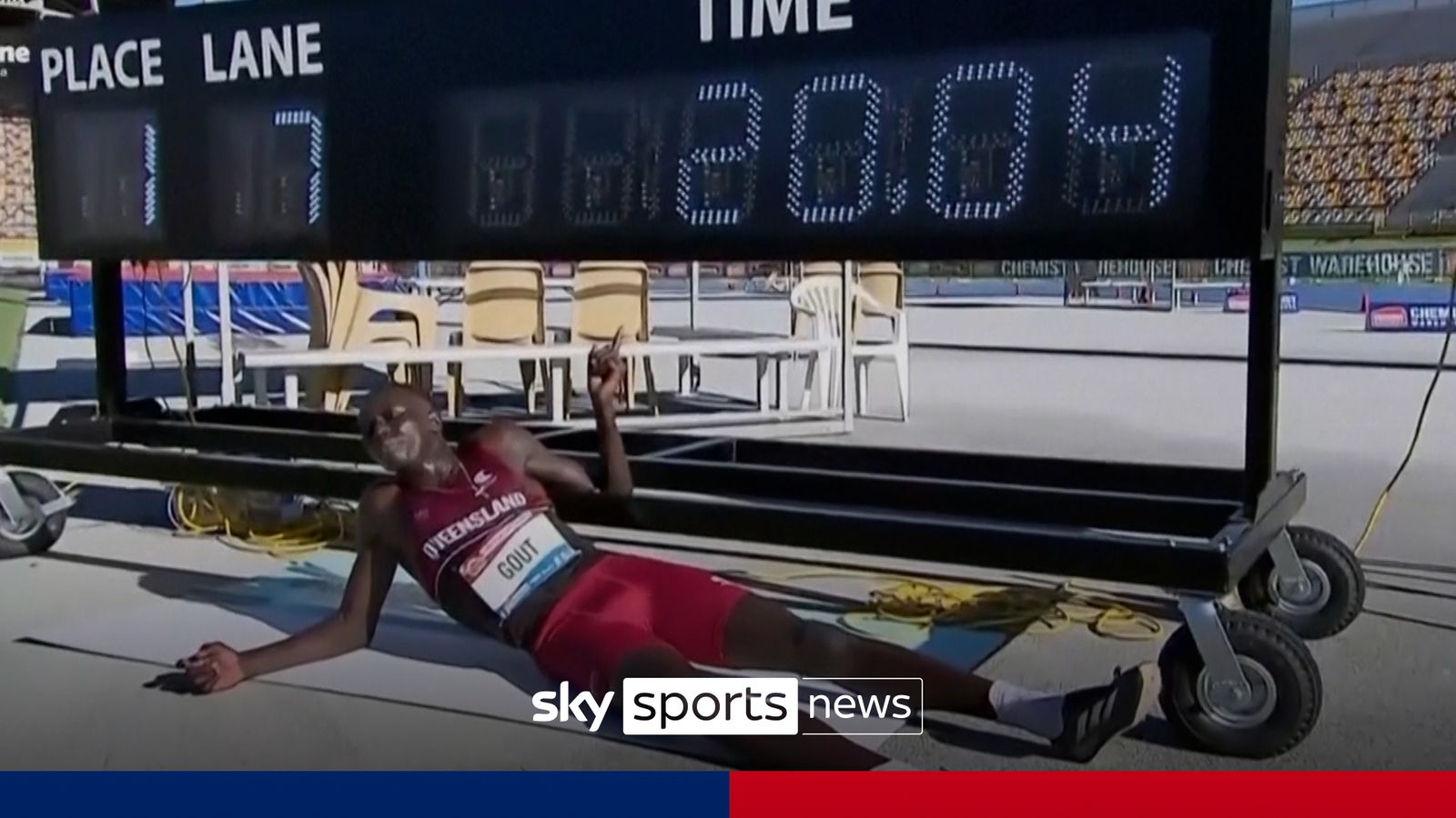 Gout Gout loses at Maurie Plant Meet as teenage sprint sensation is edged out by Lachlan Kennedy ...