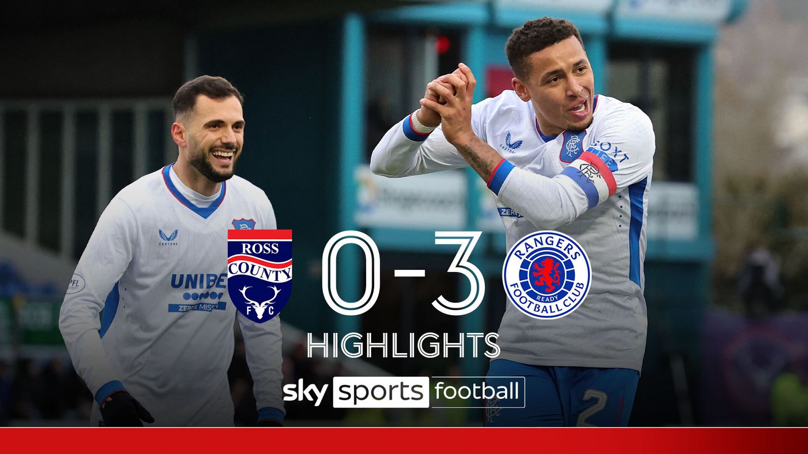 Ross County 0-3 Rangers: Hamza Igamane, Danilo, James Tavernier score ...