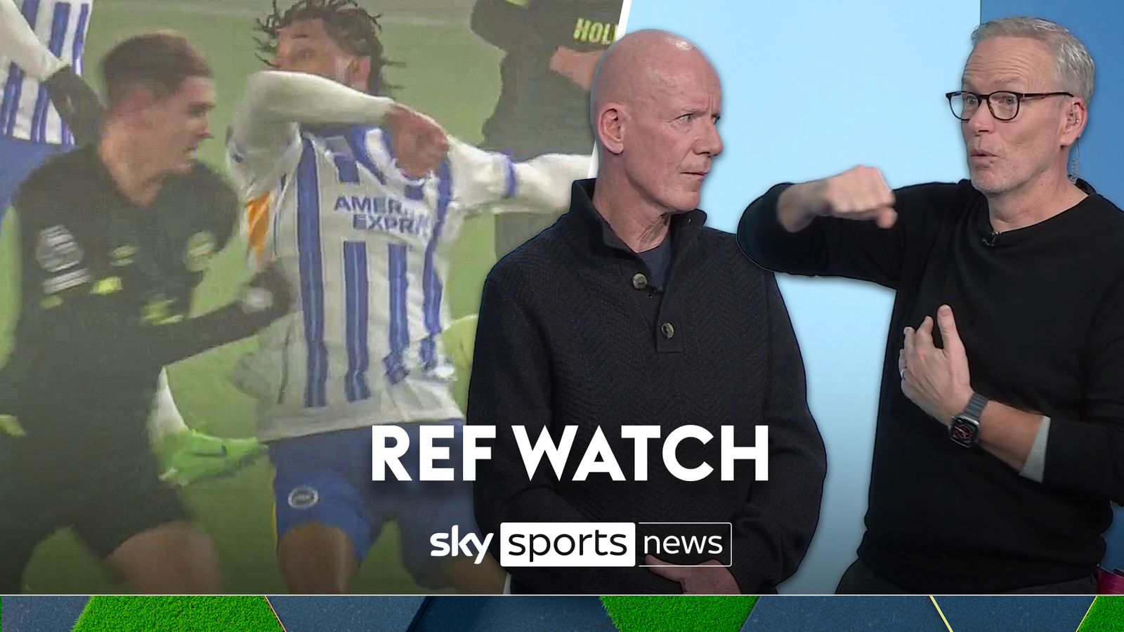Ref Watch: Brighton forward Joao Pedro 'astonishingly' escapes red card ...