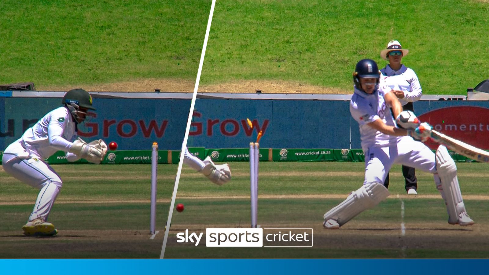 England romp to Test match win over South Africa after skittling ...