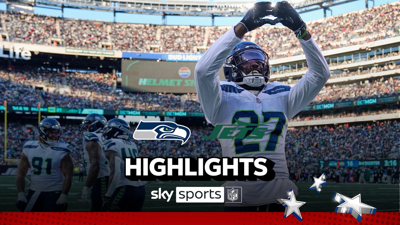 Seattle Seahawks at New York Jets | Week 13 NFL highlights | NFL News ...