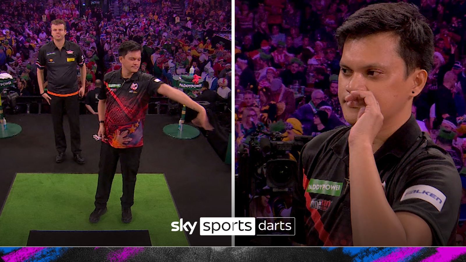 World Darts Championship: Alexis Toylo's slow pre-dart routine | Darts ...