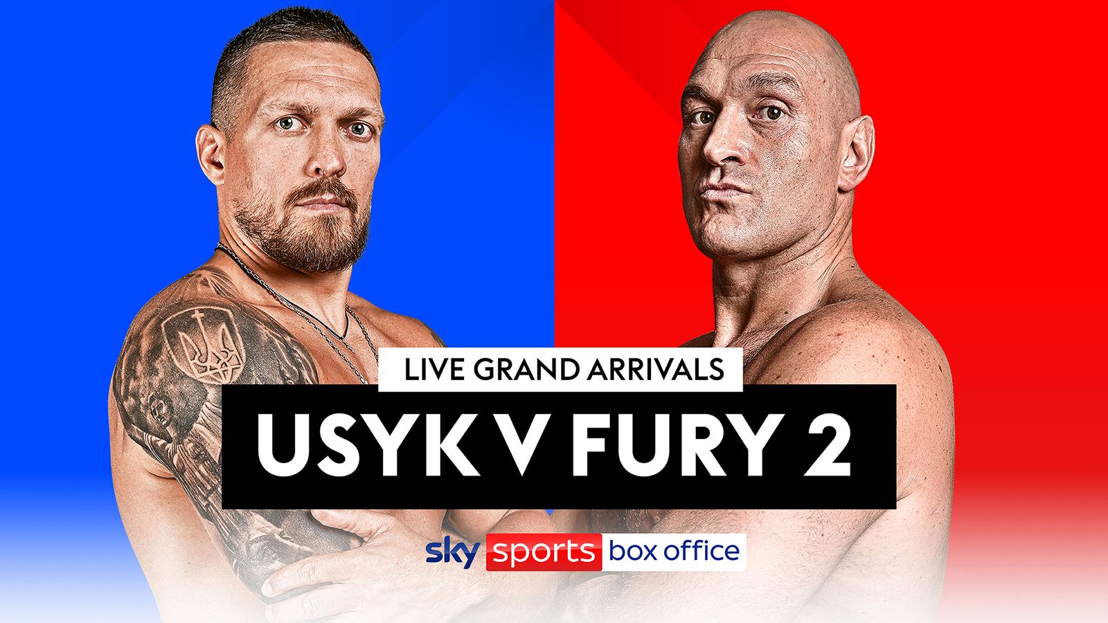 Usyk vs Fury 2: Heavyweight rivals make their Grand Arrivals ahead of ...